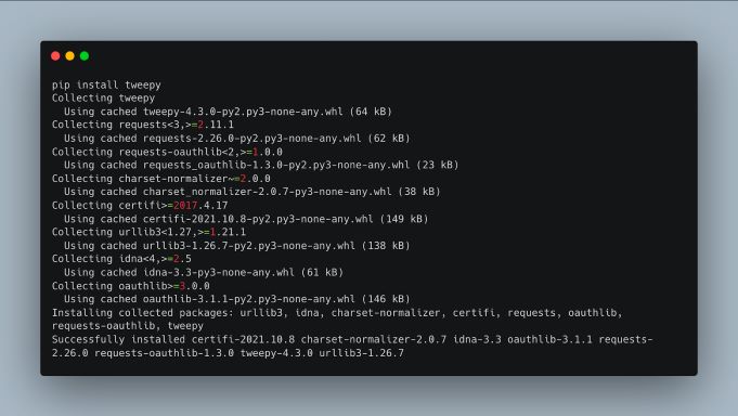 How To Use the Twitter API to collect Tweet data | OpenUp Blog